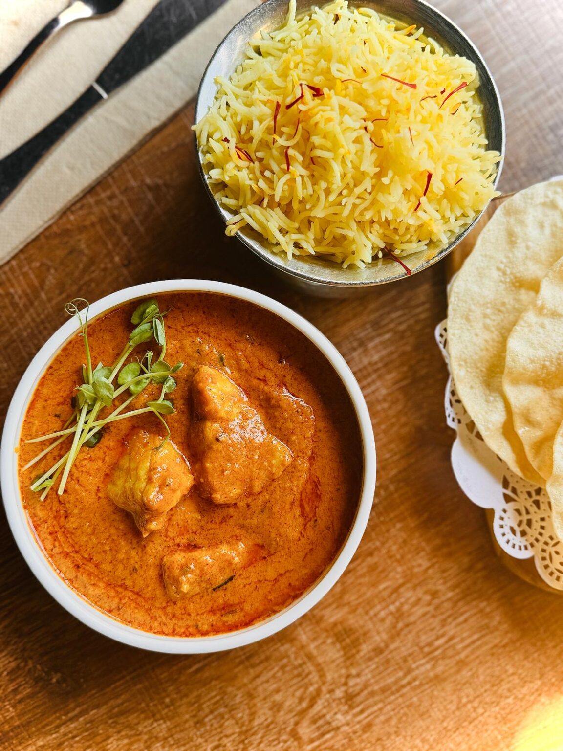 NAMASTE INDIA CUISINE | DINNER MENU